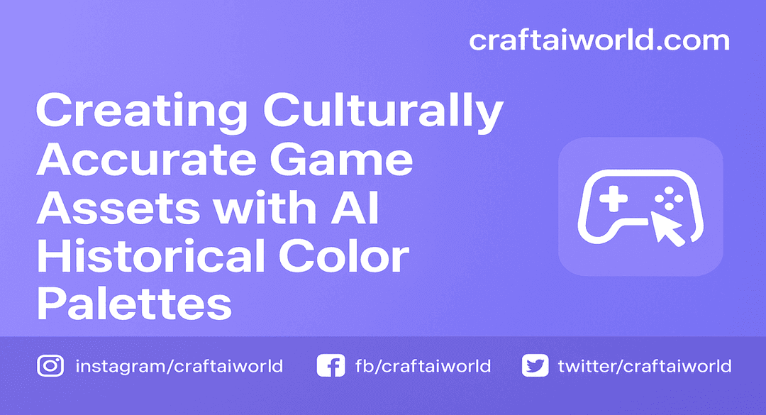 AI Historical Color Palettes Game Design: Culturally Accurate Assets ...