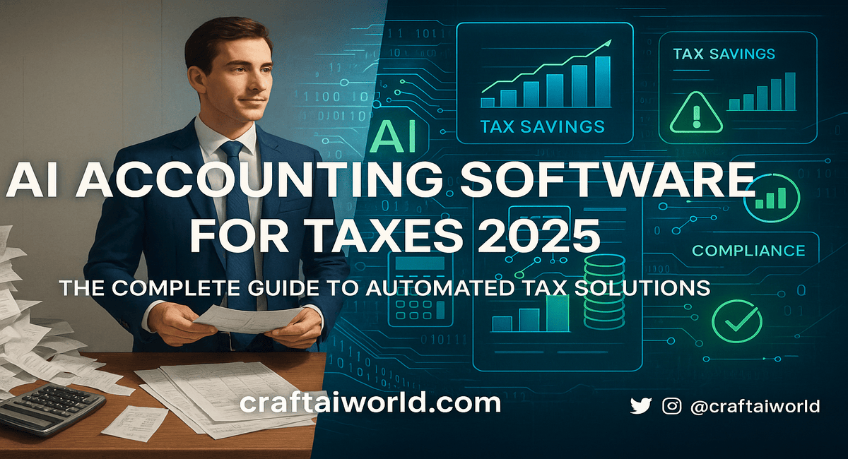 Best AI Accounting Software for Taxes | CraftAIWorld Blog
